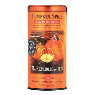 Republic of Tea Pumpkin Spice Black Tea | Momma's Bacon