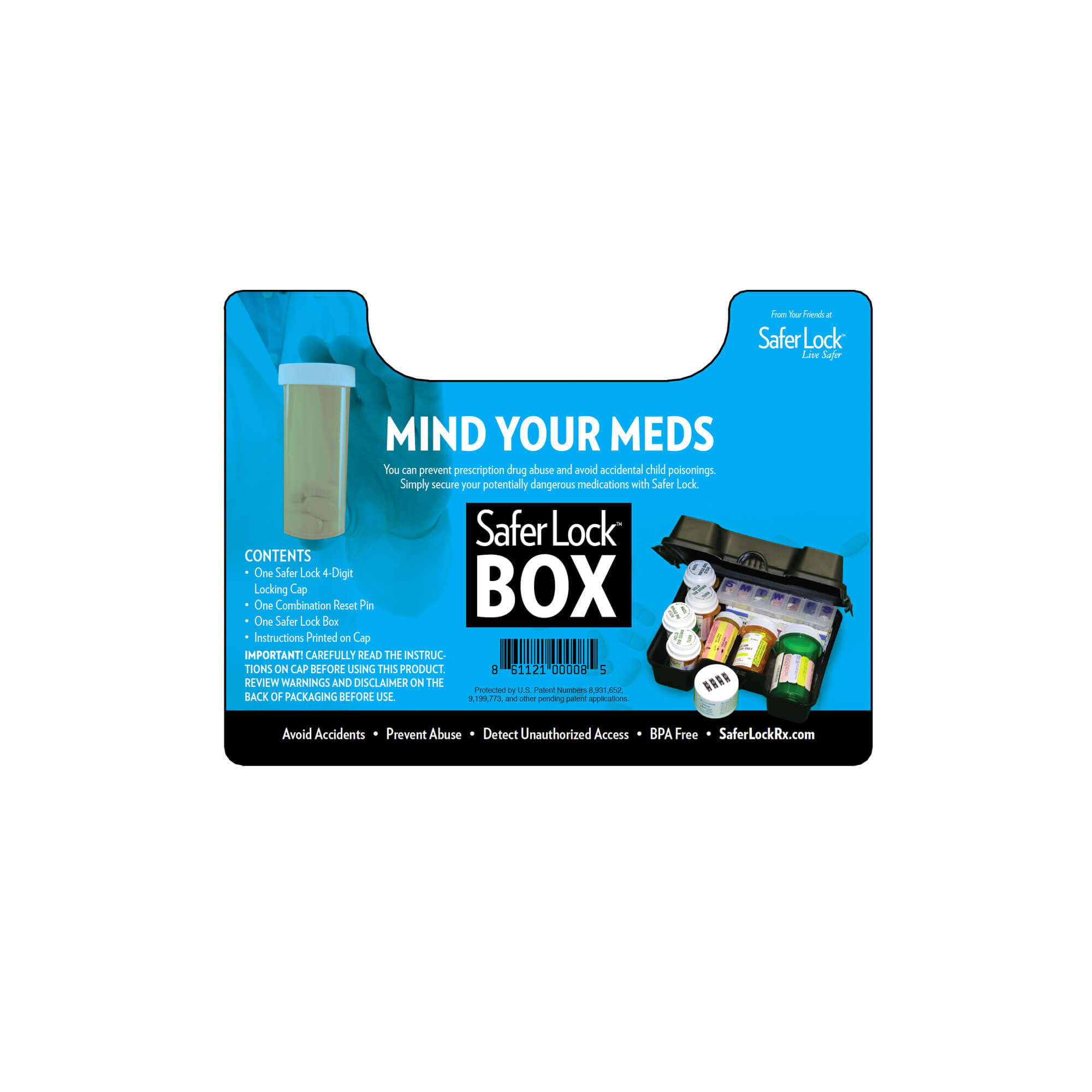 Safer Lock Box (Mind Your Meds) | Momma's Bacon