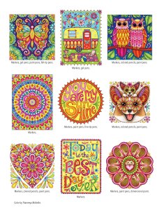 Think Happy! Coloring Book: Craft, Pattern, Color, Chill (Design ...