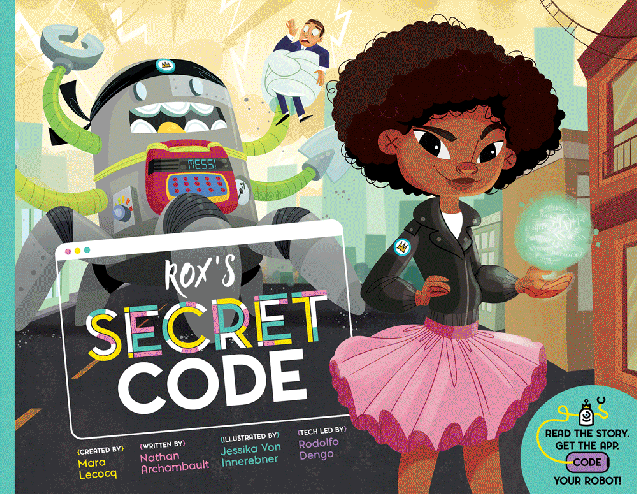 “Rox’s Secret Code” – Read the story, get the app, and code your own ...