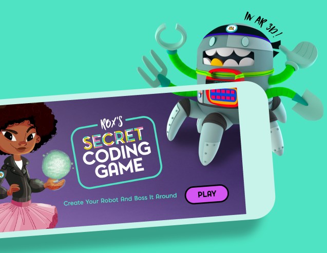 “Rox’s Secret Code” – Read the story, get the app, and code your own ...
