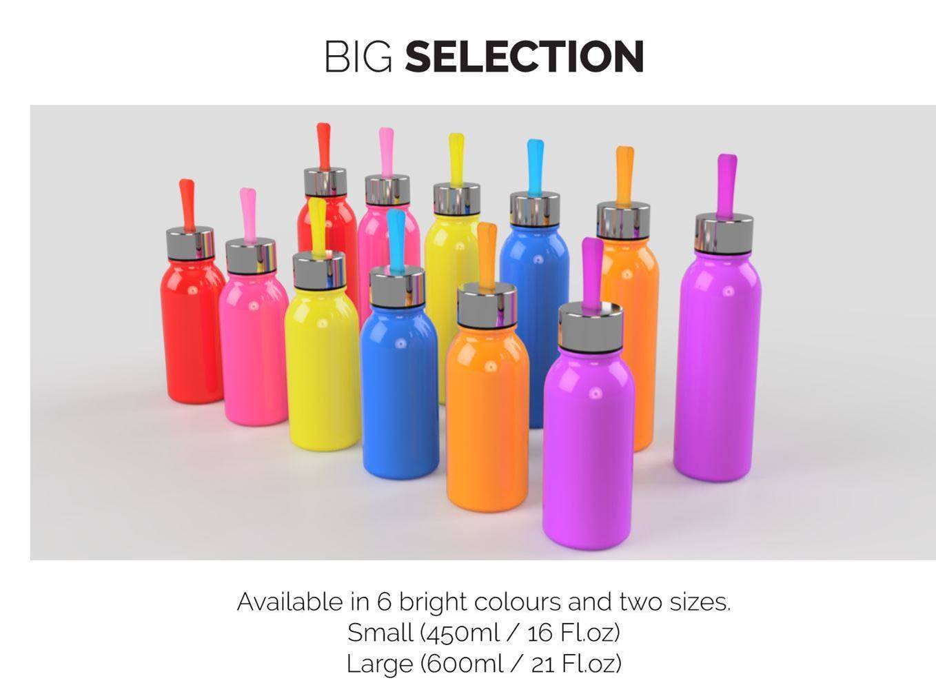 Revolutionary color changing water bottle set for launch. The Chameleon ...